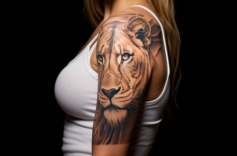 Tatuaje de Leona: Significado, Diseños y Galería de Ideas